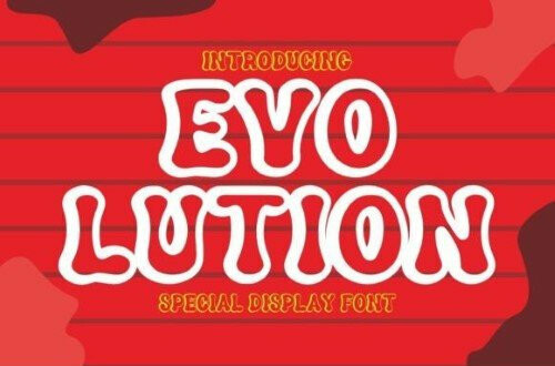 Evolution Font - Free Font