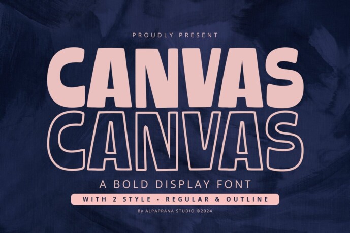 Canvas Font - Free Font