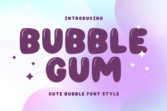 Bubblegum Font - Free Font