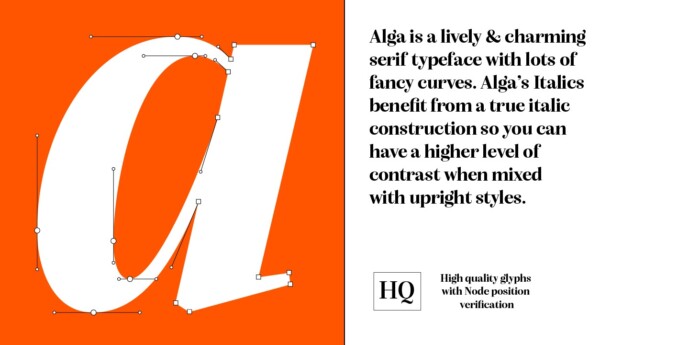 Alga Font Family - Free Font