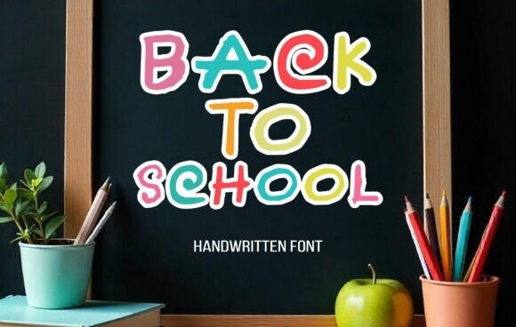 Back to School Playful Font - Free Font