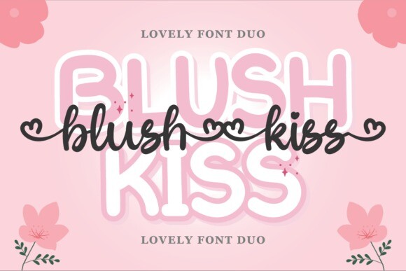 Blush Kiss Font - Free Font