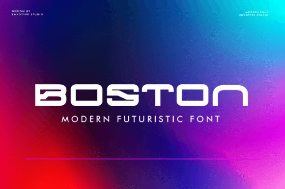 Boston Font - Free Font
