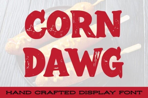 Corn Dawg Font - Free Font