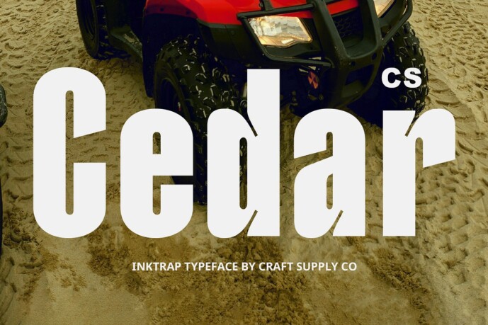 CS Cedar Font - Free Font