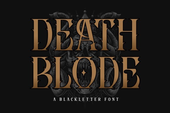 Death Blode Font - Free Font