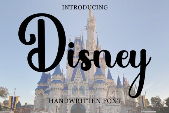 Disney Script Font - Free Font