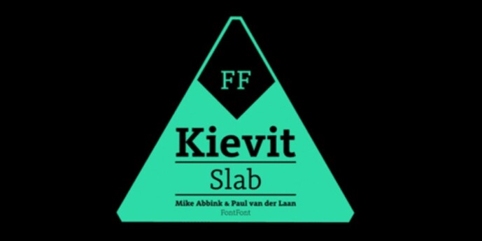 FF Kievit Slab Font Family - Free Font