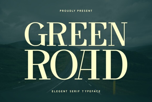 Green Road Font - Free Font
