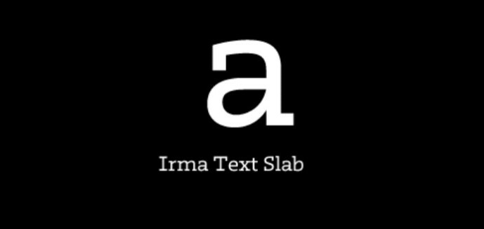 Irma Text Slab Font Family - Free Font