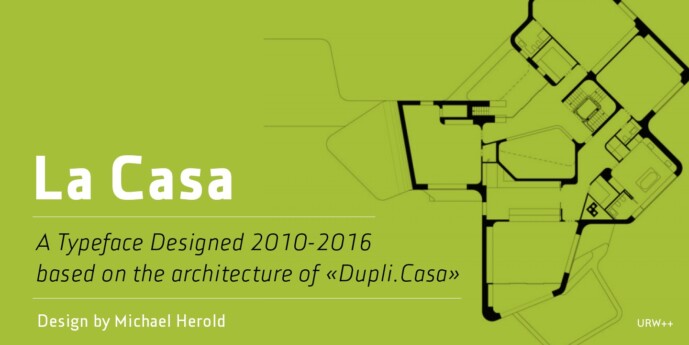 La Casa Font Family - Free Font