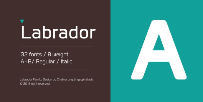 Labrador Font Family - Free Font