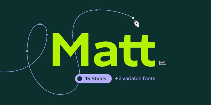 Matt Font Family - Free Font