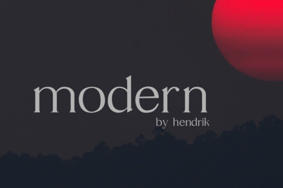 Modern Font - Free Font