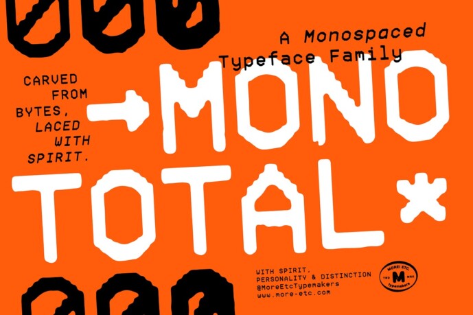 Mono Total Font Family - Free Font