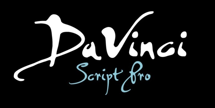 PF DaVinci Script Pro Font - Free Font