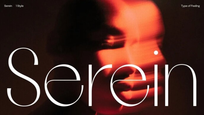 Serein Font - Free Font