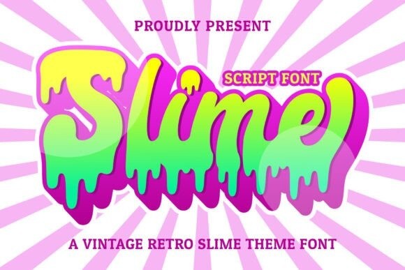 Slime Font - Free Font