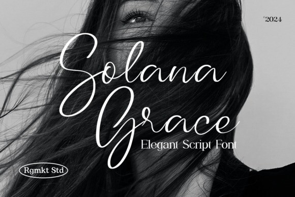 Solana Grace Font - Free Font