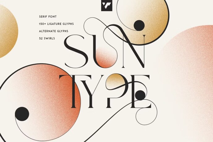 Sun Type Font - Free Font