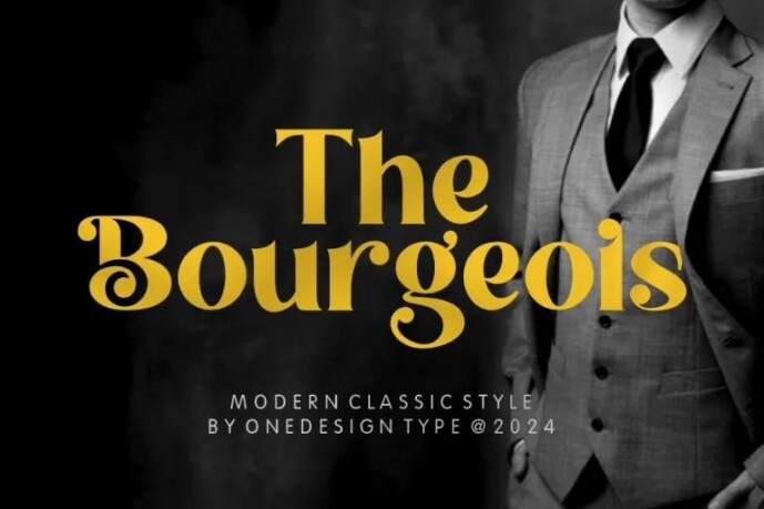 The Bourgeois Font - Free Font