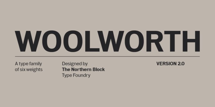 Woolworth Font Family - Free Font