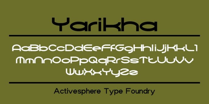 Yarikha Font Family - Free Font