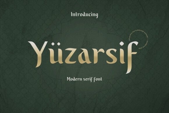 Yuzarsif Font - Free Font