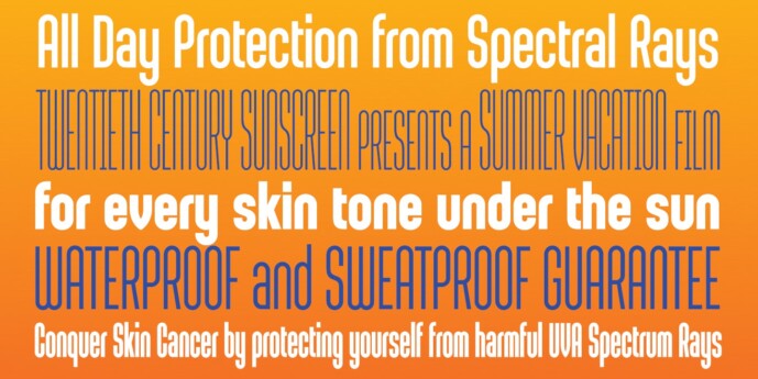 Sunblock Pro Font Family - Free Font