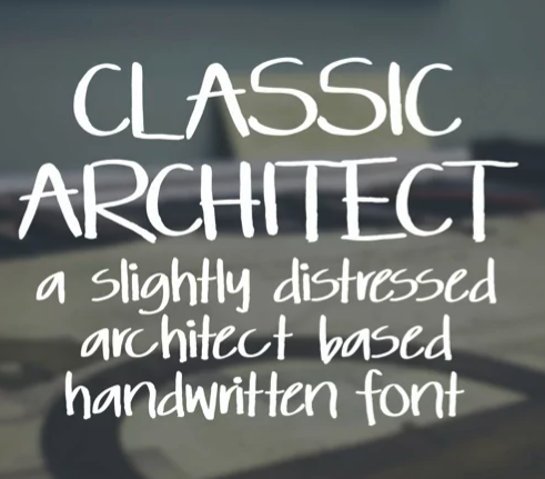 Classic Architect Font - Free Font