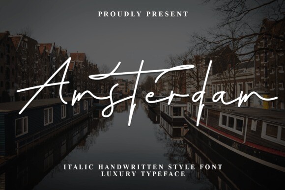Amsterdam Script Font - Free Font