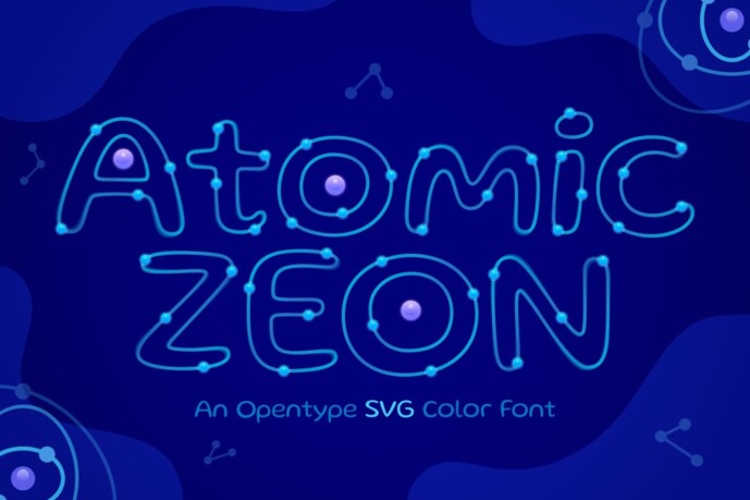 Atomic Zeon Font - Free Font