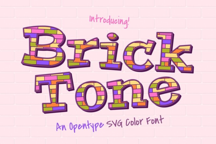 Brick Tone Font - Free Font