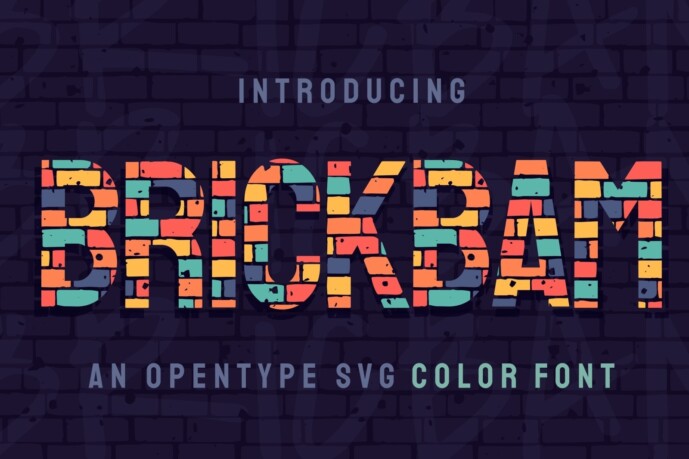BrickBam Font - Free Font