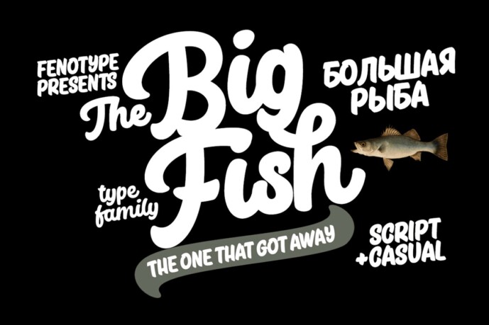 Big Fish Script Font - Free Font