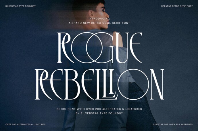 SLTF Rogue Rebellion Font - Free Font