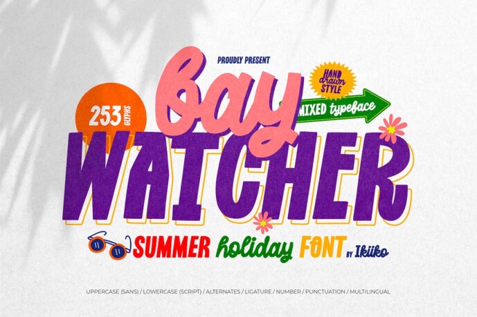 Bay Watcher Font - Free Font