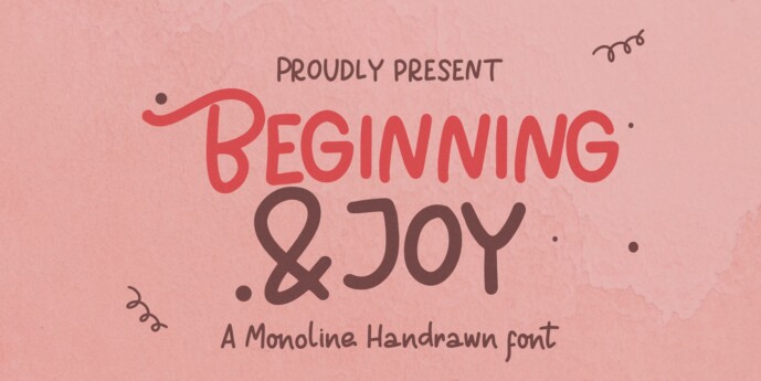 Beginning Joy Font - Free Font