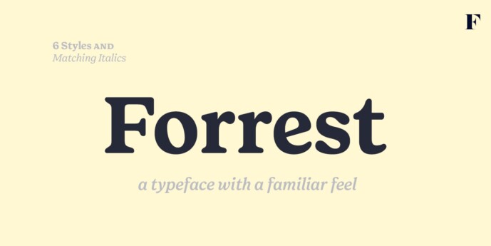 Forrest Font Family - Free Font
