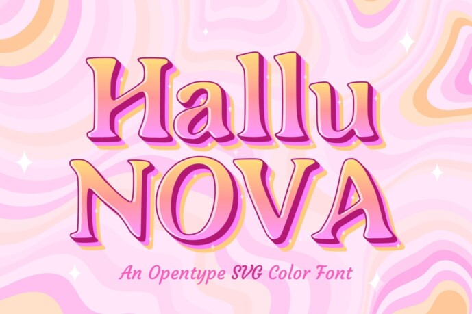Hallu Nova Font - Free Font