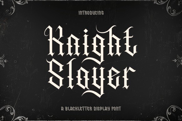Knight Slayer Font - Free Font