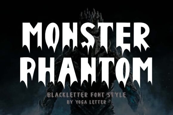 Monster Phantom Font - Free Font