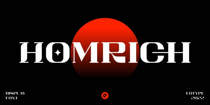 Homrich Font - Free Font