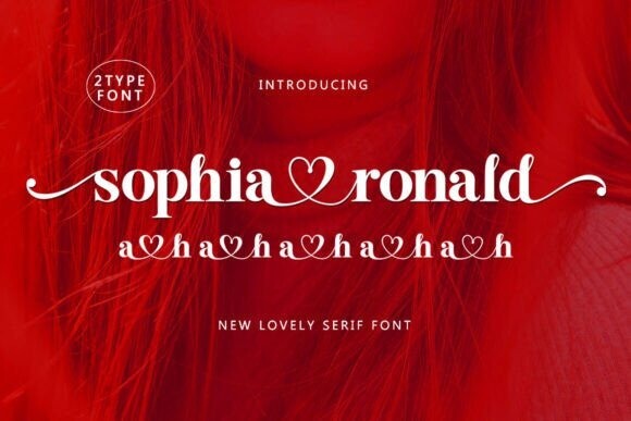 Sophia Ronald Font - Free Font