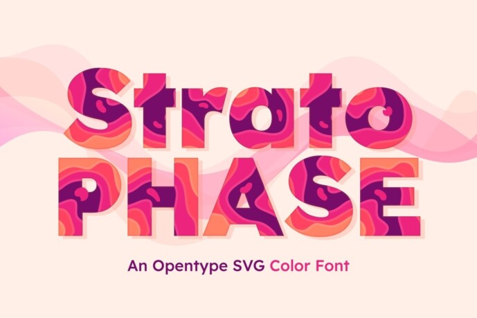 Strato Phase Font - Free Font