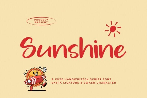 Sunshine Font - Free Font