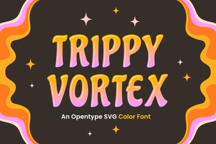 Trippy Vortex Font - Free Font