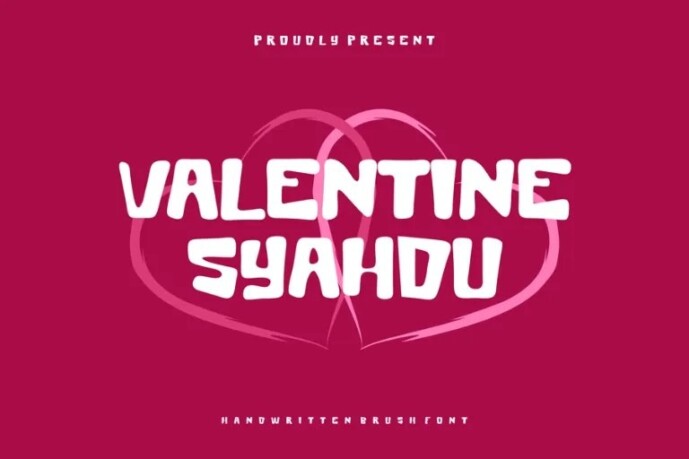 Valentine Syahdu Font - Free Font