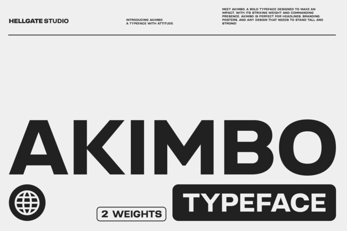 Akimbo Font - Free Font