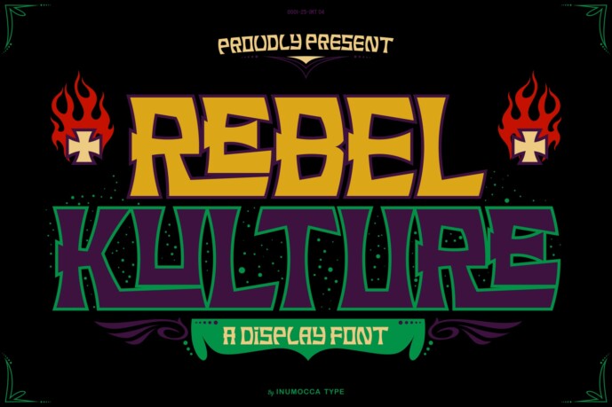 Rebel Kulture Display Font - Free Font